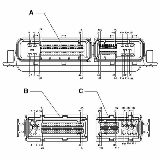 ME7.1.1 Pinout - The 07K Wiki
